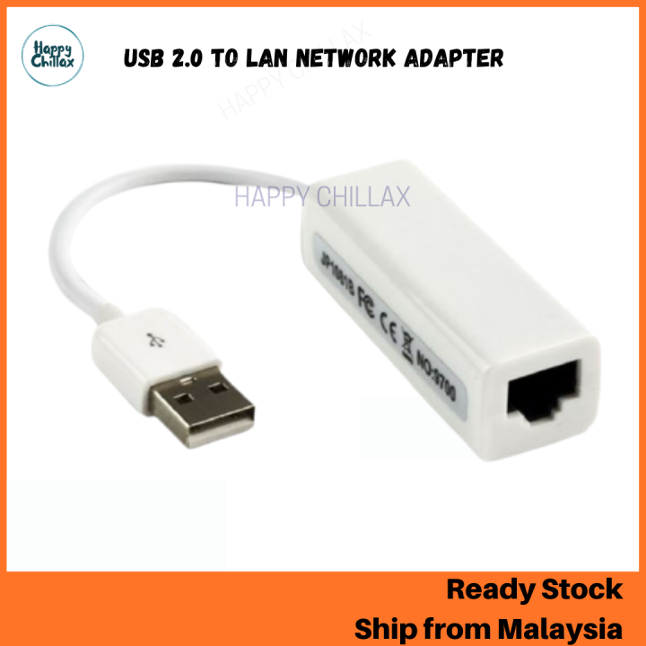 USB 2.0 to RJ45 Lan Network Ethernet Adapter | Lazada