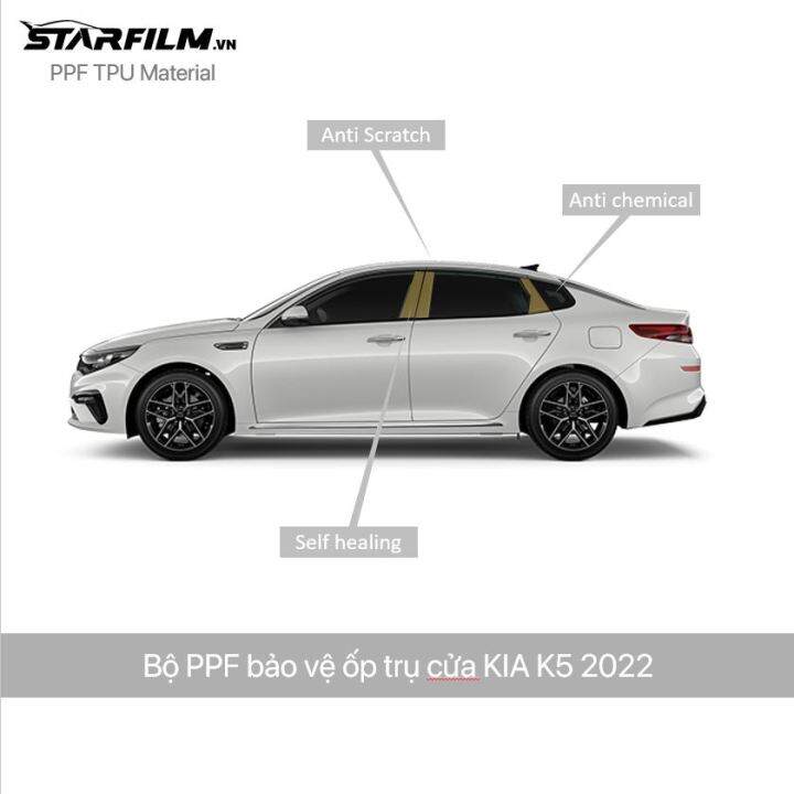 KIA K5 2022 PPF TPU Trụ bóng chống xước tự hồi phục STARFILM | Lazada.vn