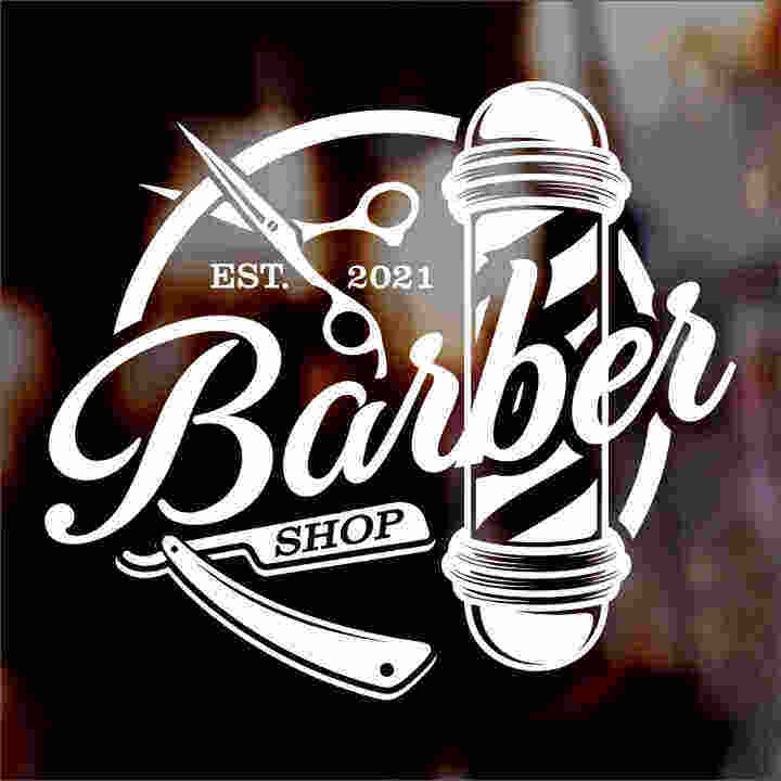 STICKER DINDING BARBER SHOP POTONG RAMBUT STIKER BARBERSHOP HAIR CUT ...