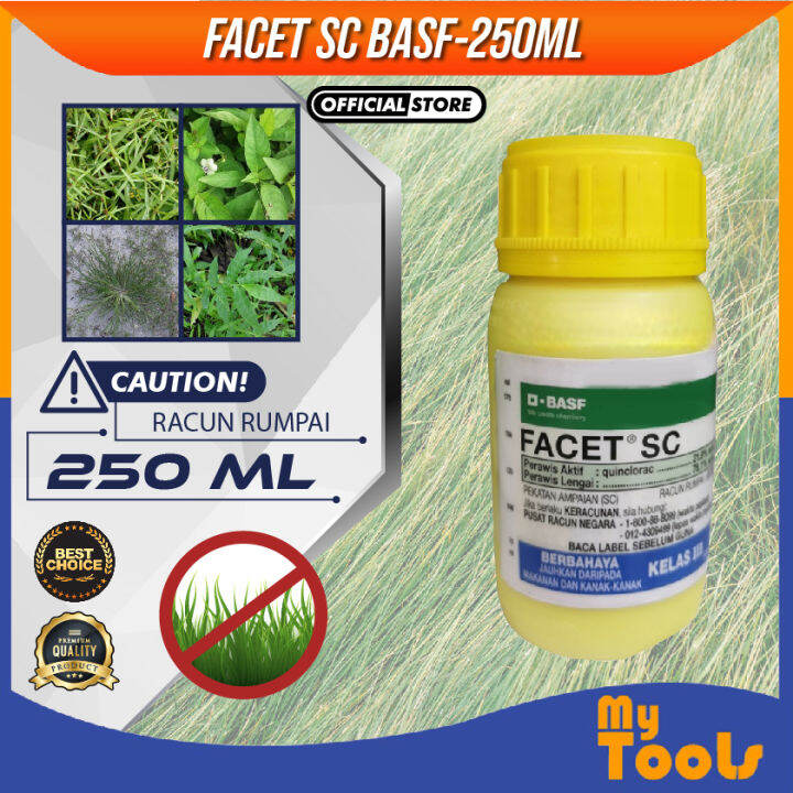 Mytools 250 ML Facet Sc Basf Racun Rumpai/Racun Rumput Padi Burung ...