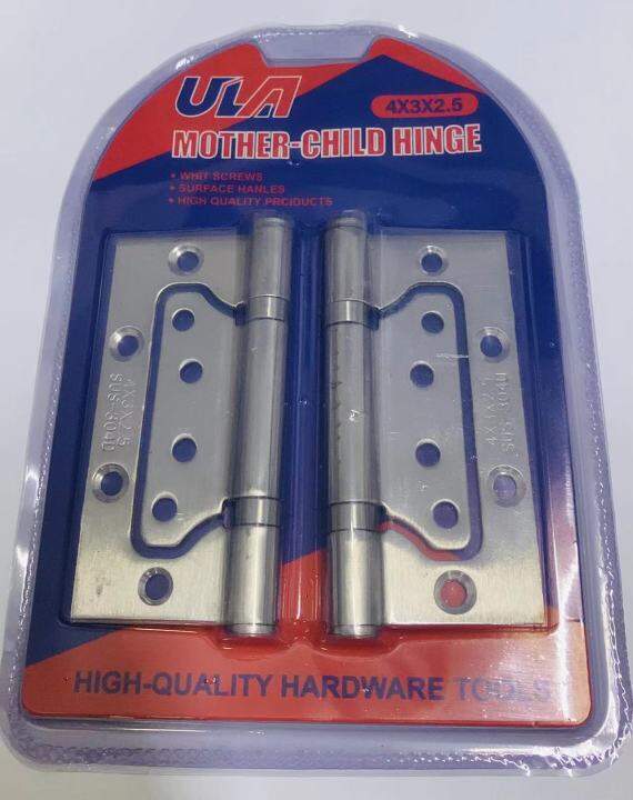 SUS 304D ULA Butterfly Door Hinges 2pcs. Stainless Steel Bearing 4x3x2 ...