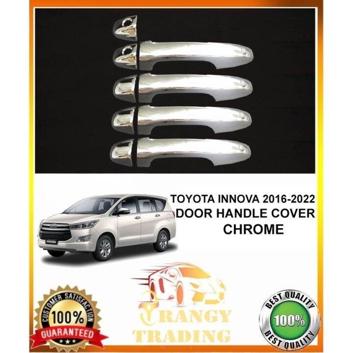 Toyota Innova 2016 to 2023 Door handle cover chrome 2017 2018 2019 2020 ...