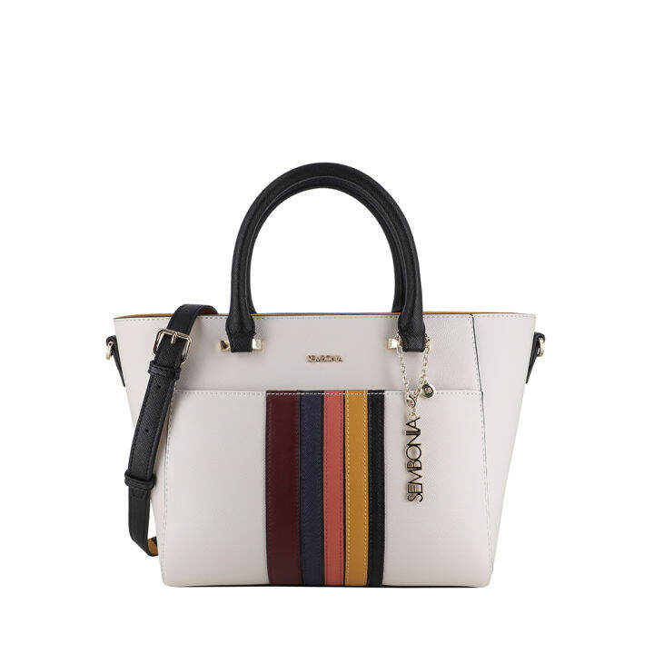 SEMBONIA Rainbow Aesthetic Large Satchel Tote Bag - 0603542-413-21 | Lazada