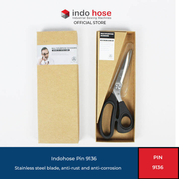 Gunting Kain PIN 9136 (8 Inch) / Japanese Tailor Scissors / Gunting ...