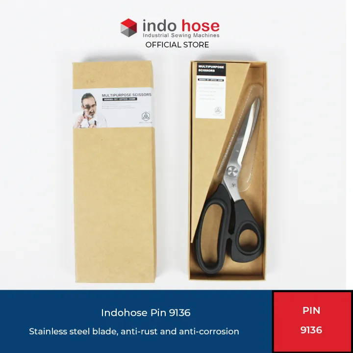 Gunting Kain PIN 9136 (8 Inch) / Japanese Tailor Scissors / Gunting ...