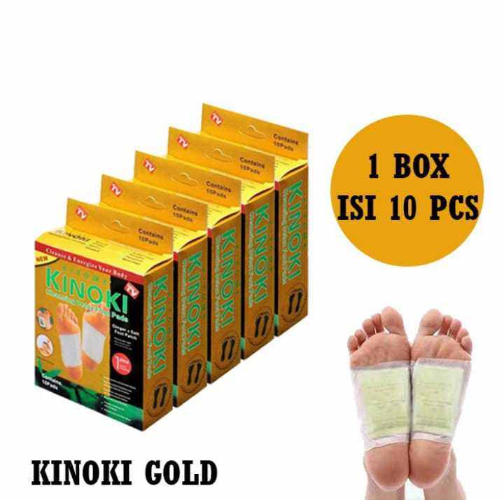 Premium Kinoki GOLD Kinoki Jahe Kinoki Emas / KIYOME DETOK ( PERBUNGKUS ...