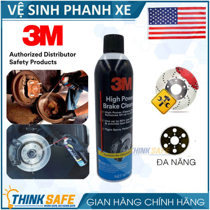 Bình xịt vệ sinh 3M-08880 làm sạch đĩa, phanh xe ôtô (3M High Power ...