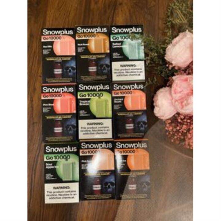 [New Arrival] ♕ SNOW PLUS GO 10K PUFFS DISPOSABLE POD | Lazada PH