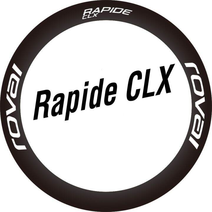 Two Wheel Sticker for ROVAL rapide CLX Road Bike Bicycle Cycling Decals ...