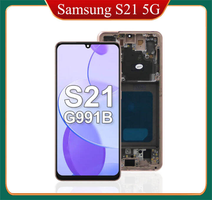 100% Tested Display+Touch Screen For Samsung Galaxy S21 5G G990F G991F ...