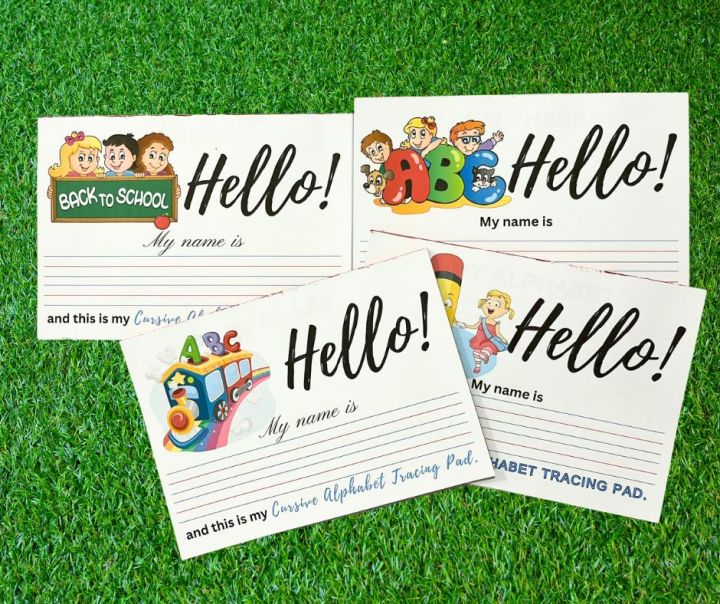 TRacing Pads for Kids Practice Writing for Kids Hello Tracing Pads ...
