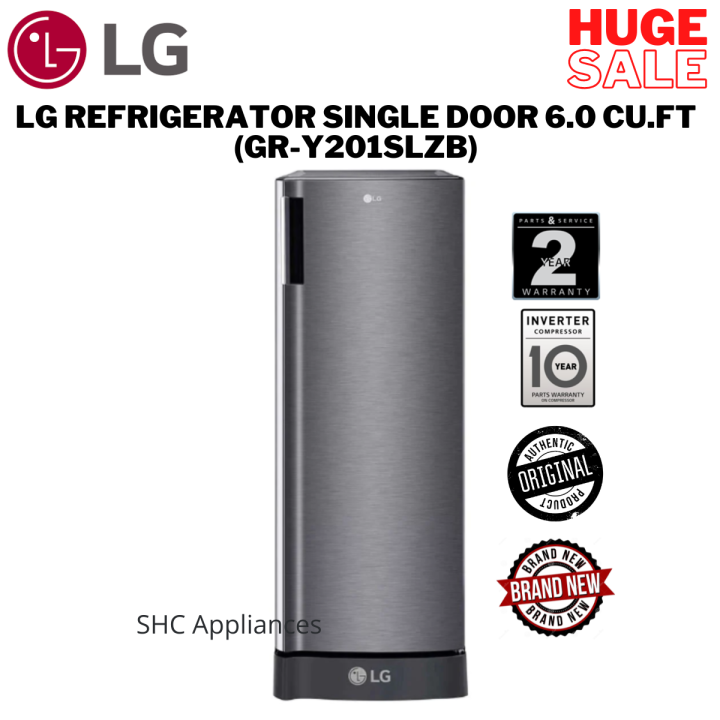 Lg Refrigerator Single Door 6 0 Cu Ft Gr Y201slzb Lazada Ph