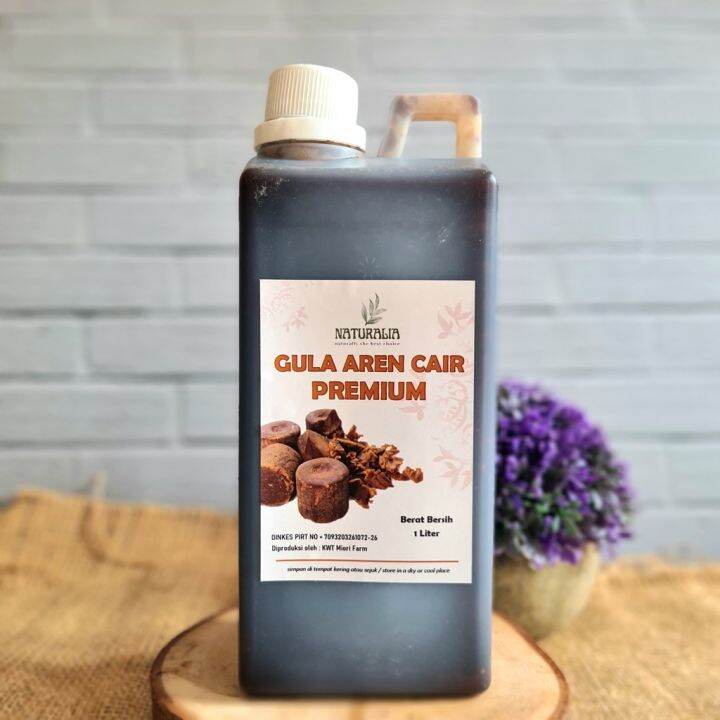 Gula Aren Cair Premium / Premium Liquid Arenga Sugar (1 Liter) | Lazada ...