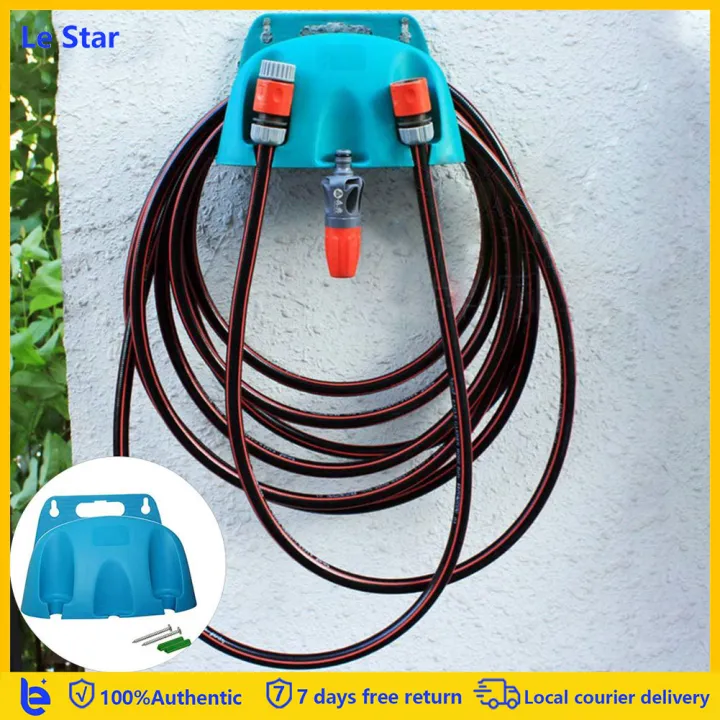 Wall Mounted Garden Hose Storage Rack Dispenser Rack Cable Organizer ...