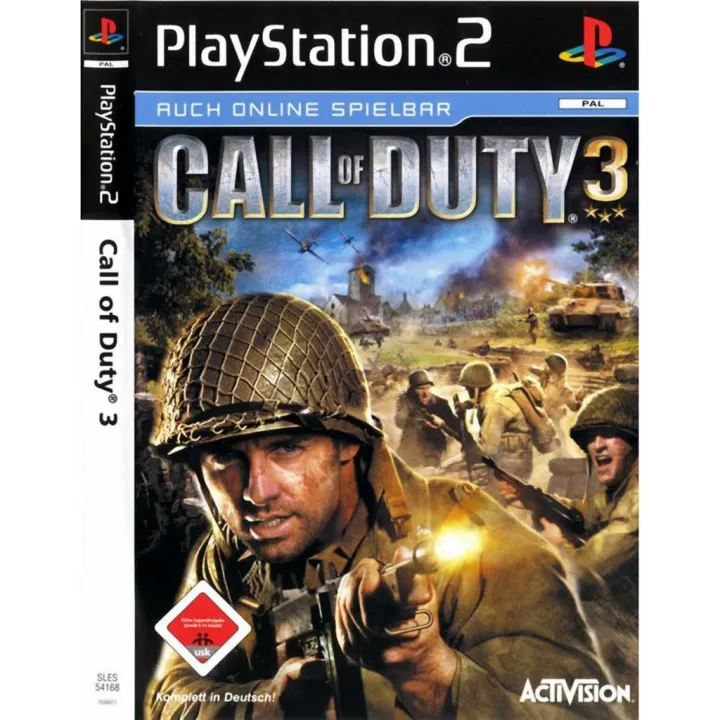 แผ่นเกมส์ Call of Duty 3 PS2 Playstation2 คุณภาพสูง ราคาถูก | Lazada.co.th