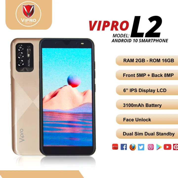 Vipro L2 Android 10 SmartPhone RAM 2GB ROM 16GB - UP | Lazada PH