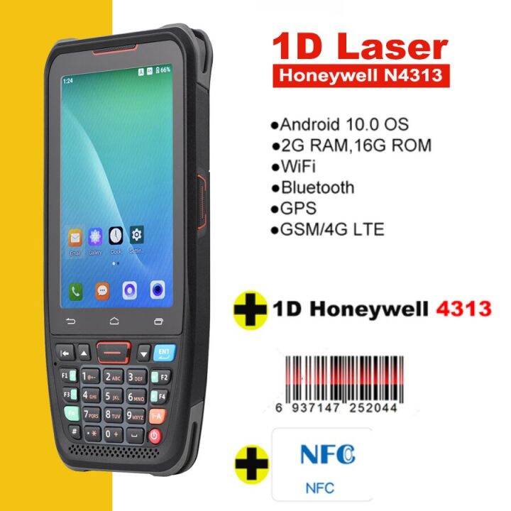 Honeywell 2d Barcode Scanner Data Collector Terminal Nfc 4g Handheld Pda Android 10 Qr Core 1d
