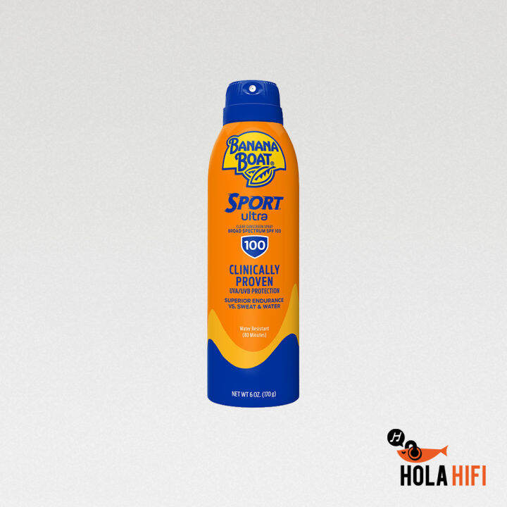 Banana Boat Sport Ultra SPF 100 Sunscreen Spray, 6oz 170 g | Lazada.co.th