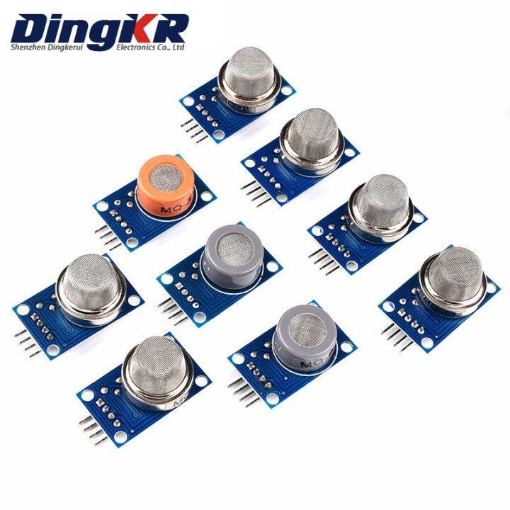 MQ-2 MQ-3 MQ-4 MQ-5 MQ-6 MQ-7 MQ-8 MQ-9 MQ-135 Detection Smoke methane liquefied Gas Sensor ...