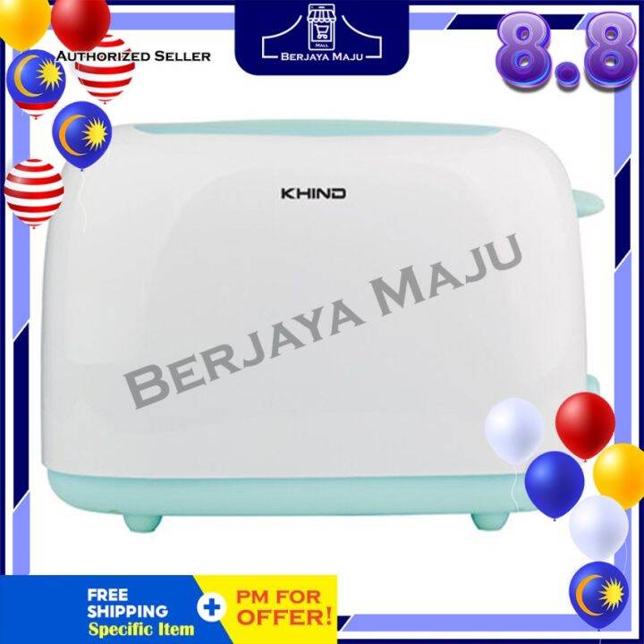 Khind 2 Slice Bread Toaster BT808 | Lazada