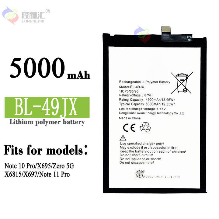 Sesuai untuk Penghantaran Suara infinix Note 10 ProZero 5G BL-49JX efon ...