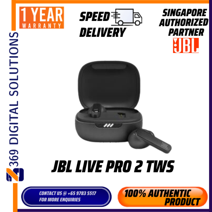 JBL Live Pro 2 TWS | True Adaptive Noise Cancellation Earbuds | Lazada Singapore