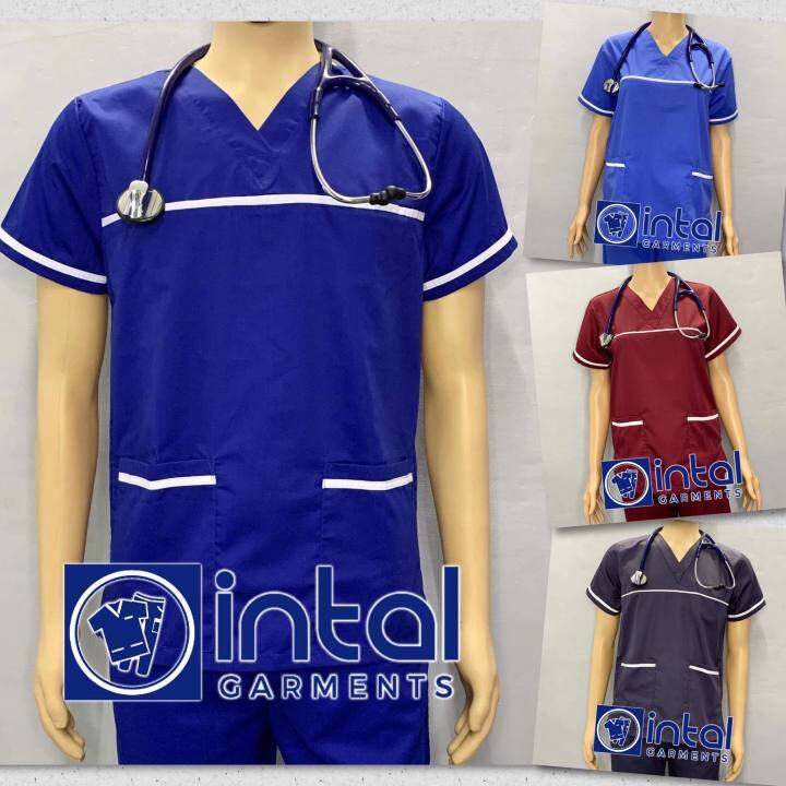 INTAL SCRUBSUITS Original High Quality Medical Doctor Nurse Uniform Set ...