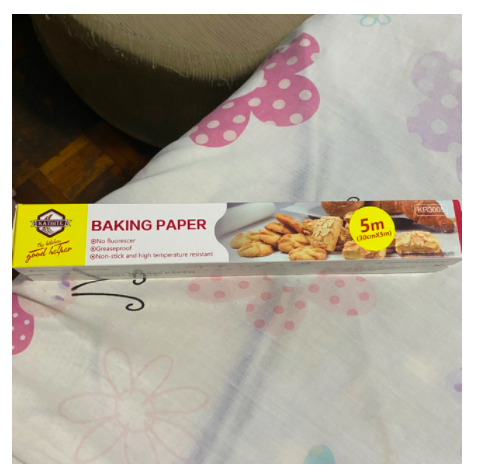 Greaseproof Parchment Baking Paper 5m Grease Proof Paper Food Liner ...