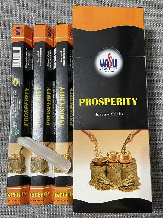 ON HAND Vasu Prosperity Incense Sticks 20s Hexa | Lazada PH