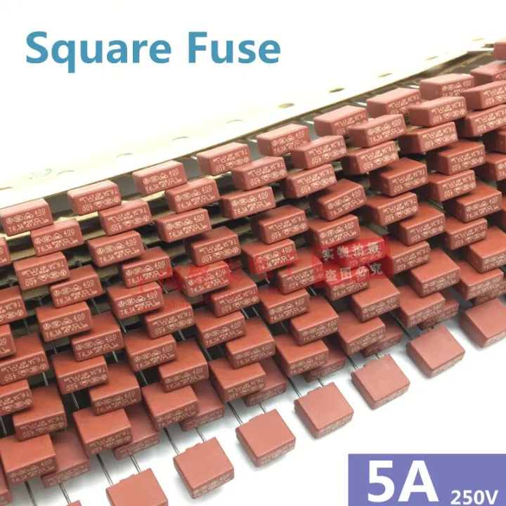 Square fuse 5A 250V 392 Square plastic fuse T5A LCD TV power board ...