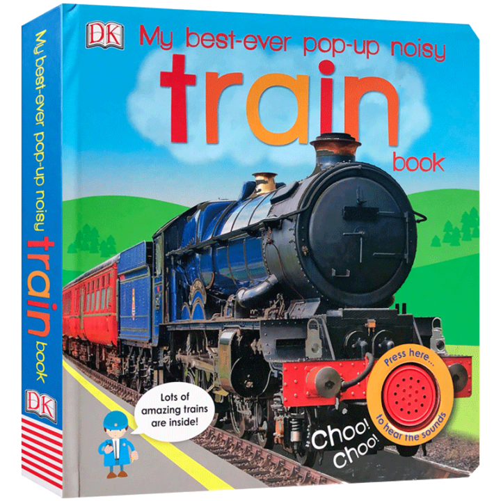 My Best-Ever Pop-Up Noisy Train Book DK Children's | Lazada PH
