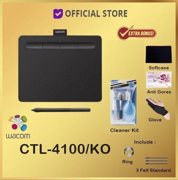 Wacom Intuos CTL4100 CTL-4100/K0-CX CTL4100K0 CX CTL4100K0CX | Lazada ...