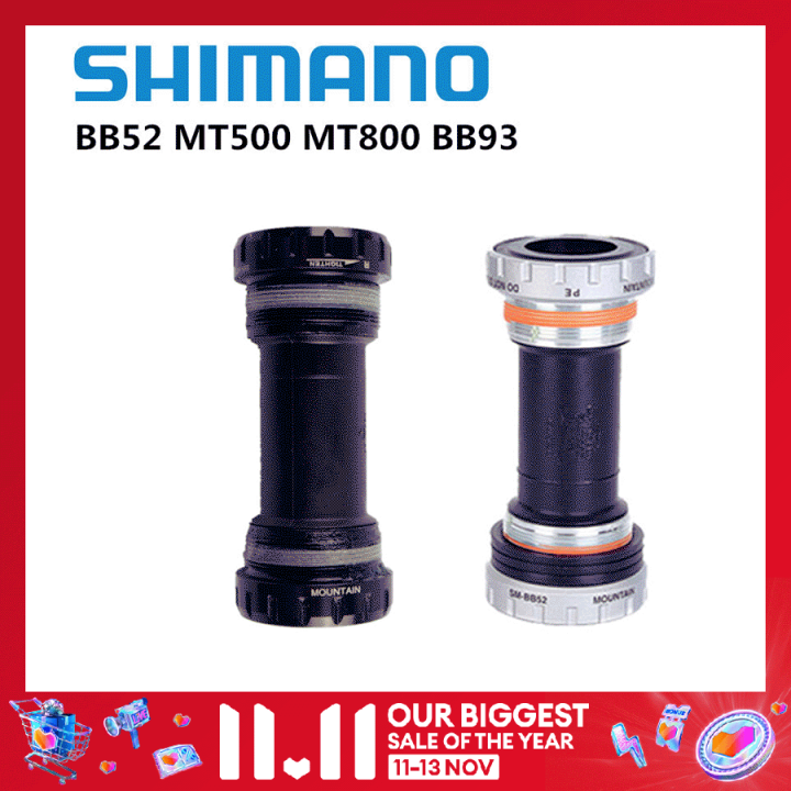 Shimano DEORE XT SLX MT800 MT801 BB52 MT500 MT501 BB93 Bottom Bracket Thread 68mm/73mm Bottom ...
