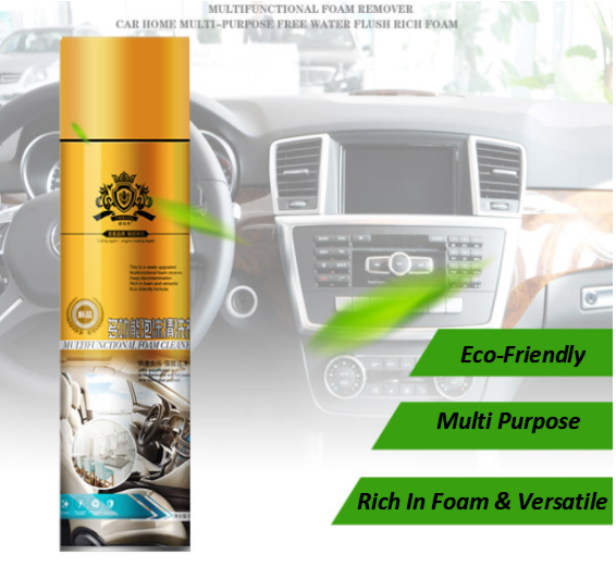Multipurpose Foam Cleaner Spray Cuci kerusi Carpet Cushion Sofa Leather ...
