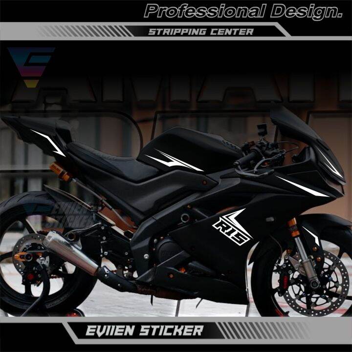 Striping R15 V3 Striping Cutting Sticker kode R15-04 List Simpel ...