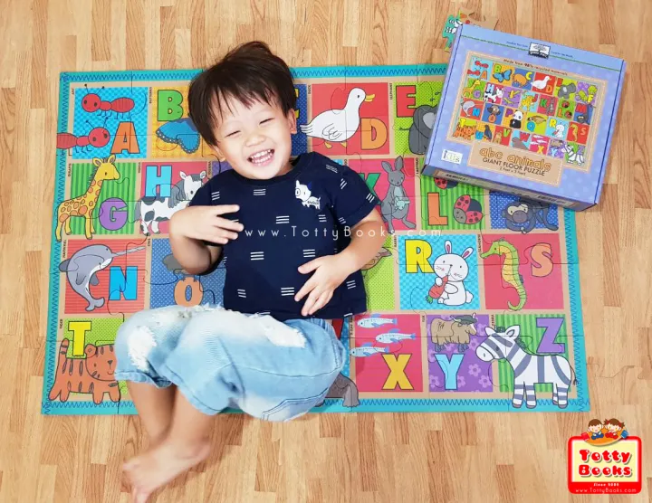 Totty Books (ของแท้ USA ส่งไวจากไทย 3+ ขวบ) ตัวต่อ จิ๊กซอว์ชิ้นใหญ่ ...