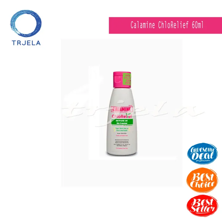 Calamine ChloRelief (Your first Aid to Itch and Rash) 60ml | Lazada PH