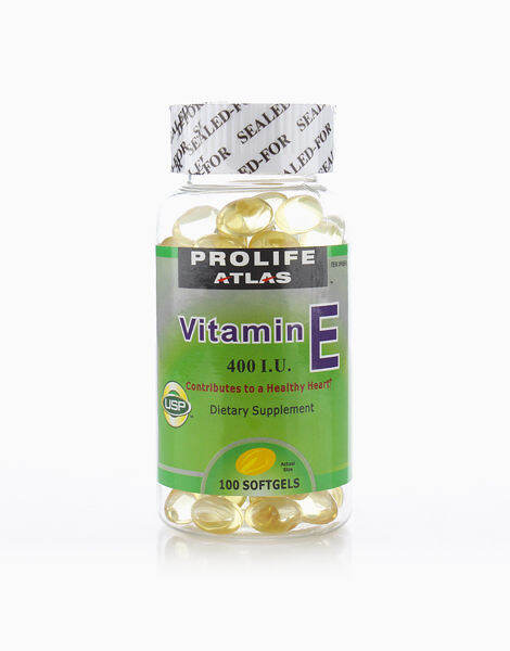 AUTHENTIC PRO LIFE ATLAS SOFT GEL 400iu | Lazada PH