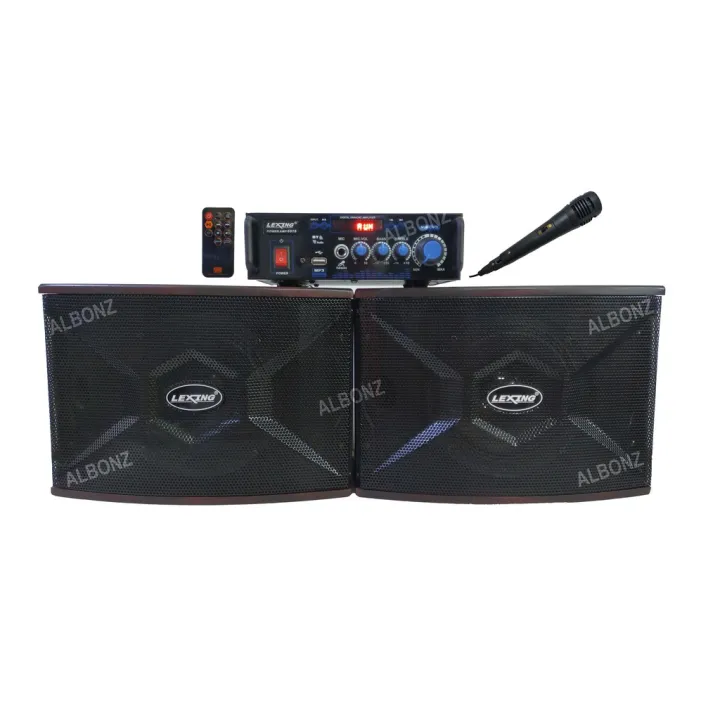 Lexing Portable Amplifier with Speaker 6916 Bluetooth USB SD FM AC220 ...