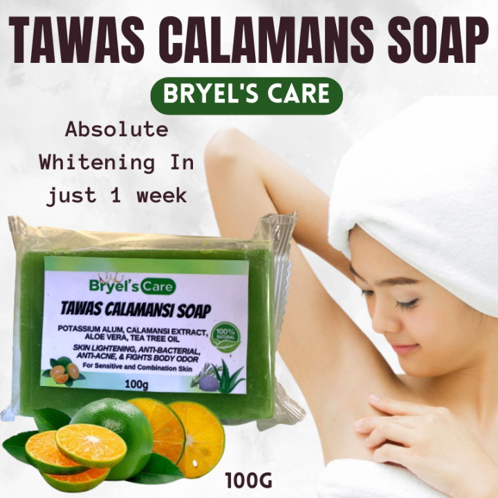 TAWAS CALAMANSI SOAP 48 PROTECTION 100G GLOWING EFFECT | Lazada PH
