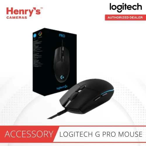 LOGITECH G PRO WIRED GAMING MOUSE - HENRY'S CAMERAS | Lazada PH