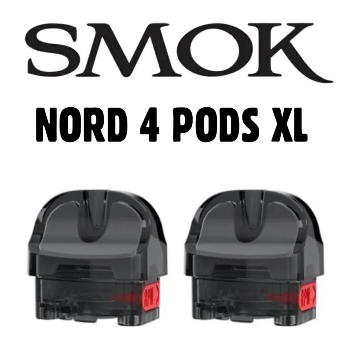 SMOK Nord 4 Pod 2ml/4.5ml (RPM coils or RPM 2 coils empty Pod) 1pc ...