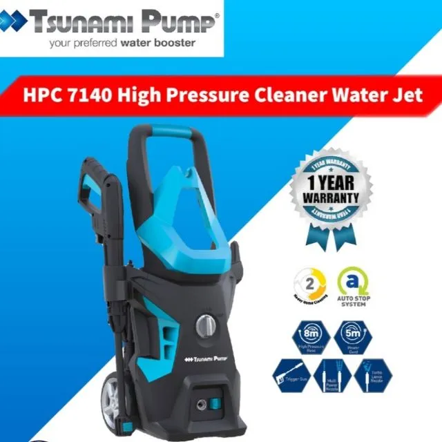 Tsunami Pump HPC7140 High Pressure Cleaner Water Jet | Lazada