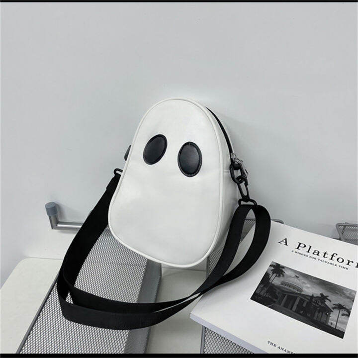 2022 New Tide Shoulder Funny Small Fun Demon Ghost Ghost PU PU Small ...