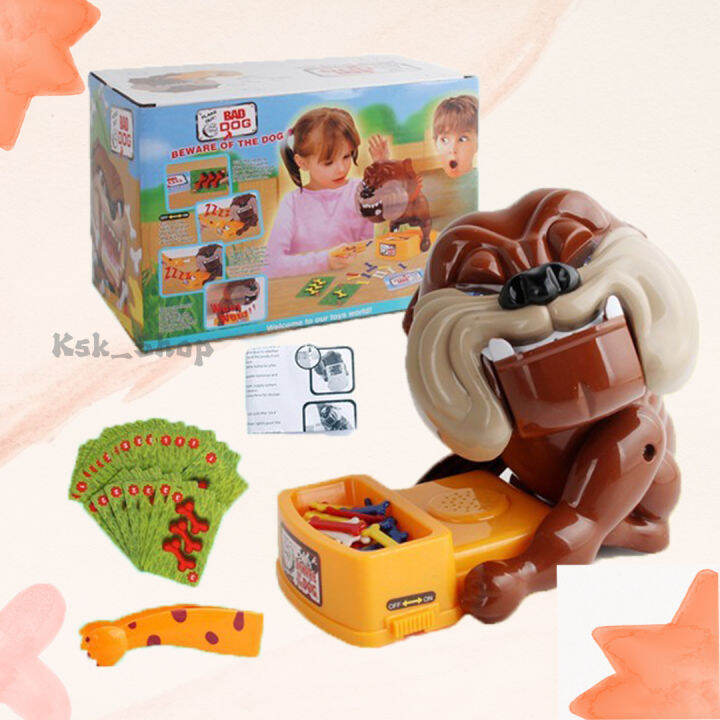Beware of Dog Bite Game BAD DOG Toy (1281) | Lazada