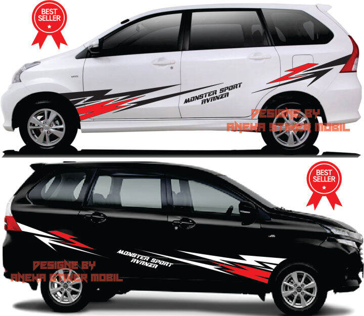 Stiker sticker Mobil Avanza Cutting stiker mobil avanza veloz Old ...