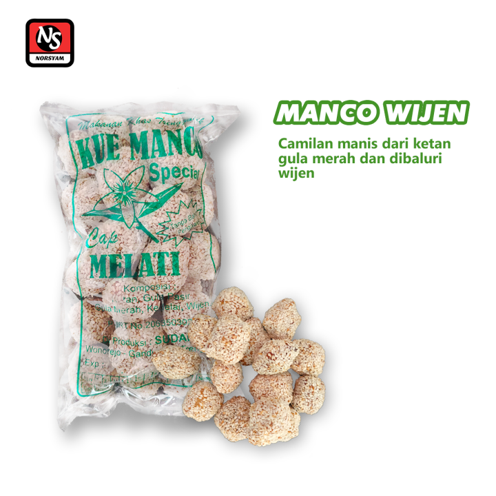 Kue Manco Wijen Khas Trenggalek / Mancho | Lazada Indonesia