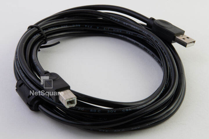 USB Type A to USB Type B Cable สำหรับ Printer, Arduino ยาว 1.5m/3m/5m ...