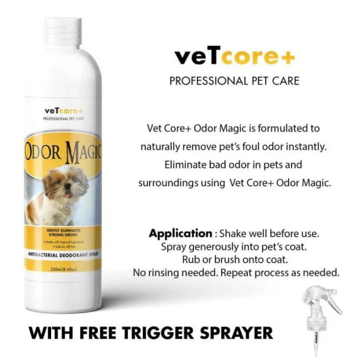 veTcore Plus Proffesional Pet Care Odor Magic | Lazada PH