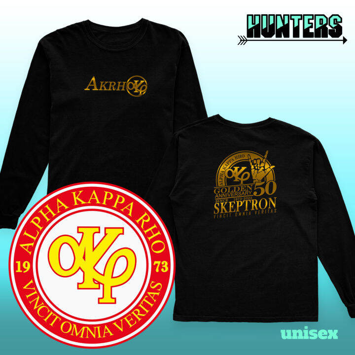 Alpha Kappa Rho Golden 50th Founding Anniversary (Long & Short Sleeve ...